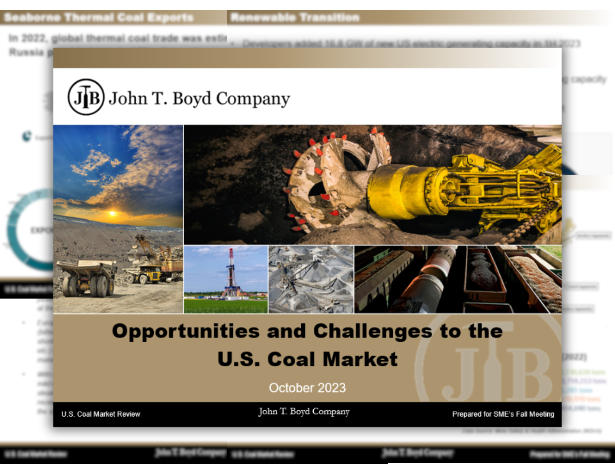 Company Updates for John T. Boyd Company